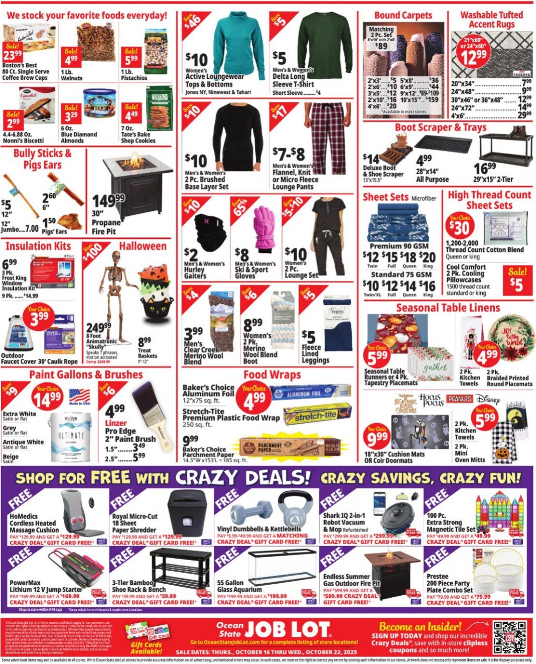 Ocean State Job Lot Weekly Ad Oct 16 – Oct 22, 2025 (Halloween ...