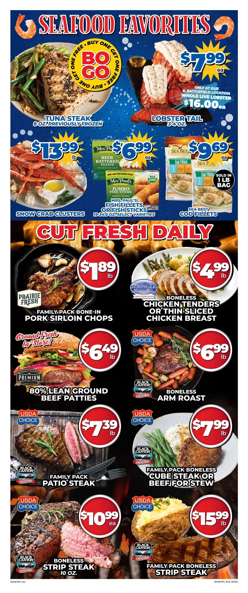 Price Cutter Weekly Ad Oct 01 – Oct 07, 2025