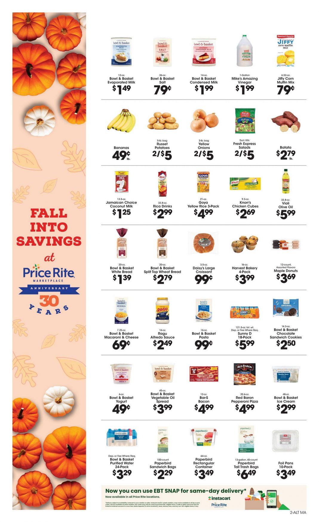 Price Rite Weekly Ad Oct 01 – Oct 09, 2025