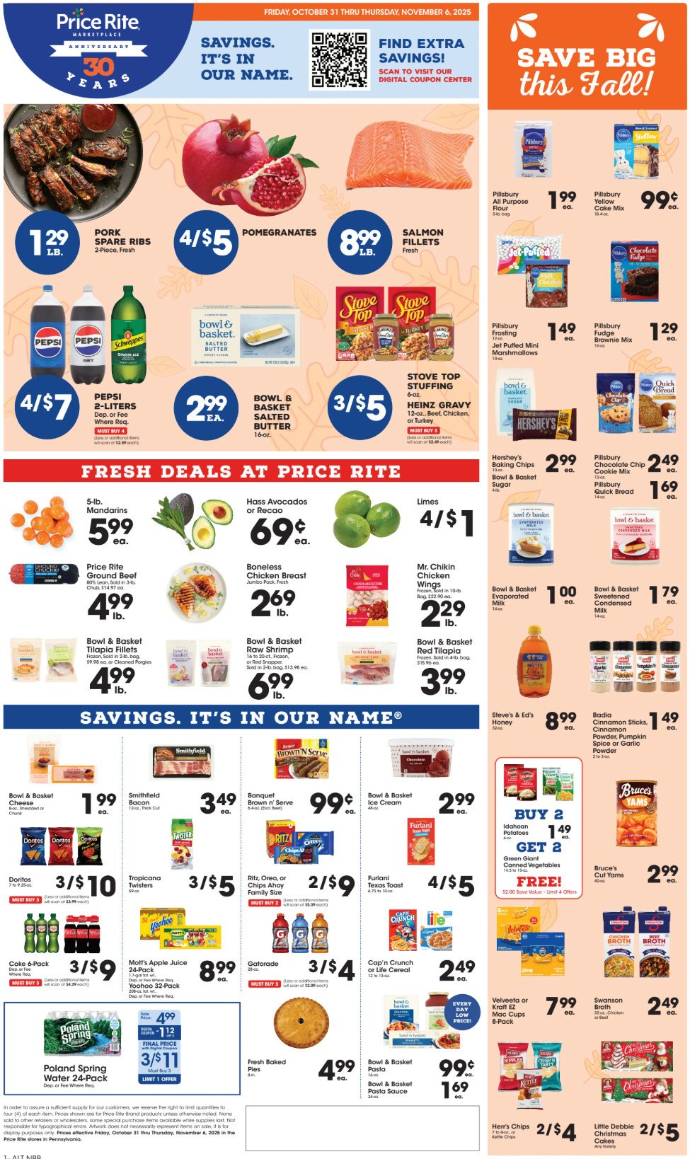 Price Rite Weekly Ad Oct 31 – Nov 06, 2025
