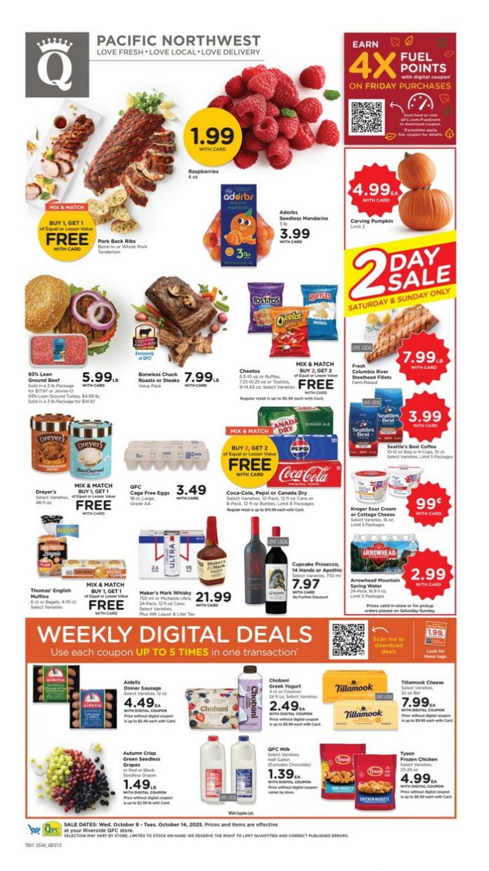 QFC Weekly Ad Oct 08 – Oct 14, 2025