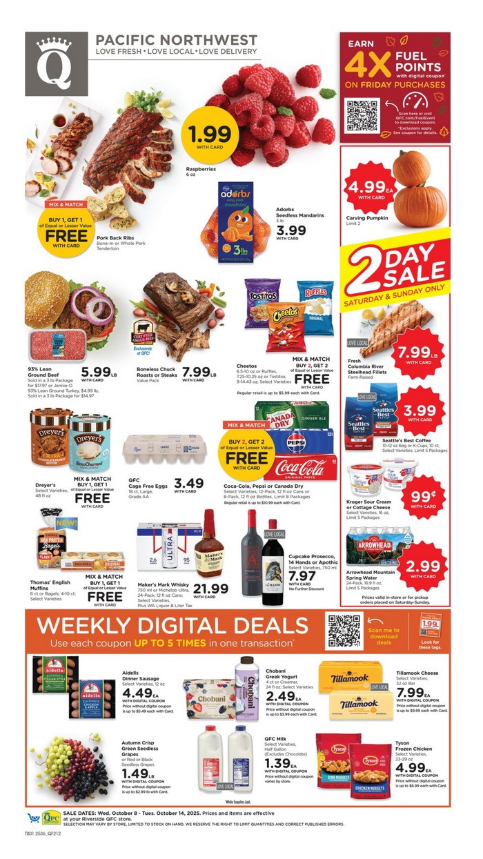 QFC Weekly Ad Oct 08 – Oct 14, 2025