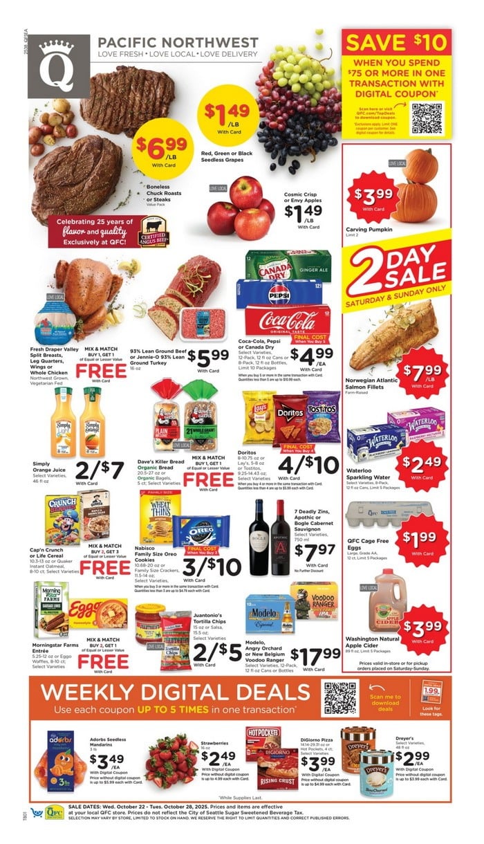 QFC Weekly Ad Oct 22 – Oct 28, 2025