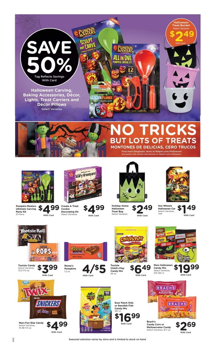 Ralphs Weekly Ad Oct 22 – Oct 28, 2025