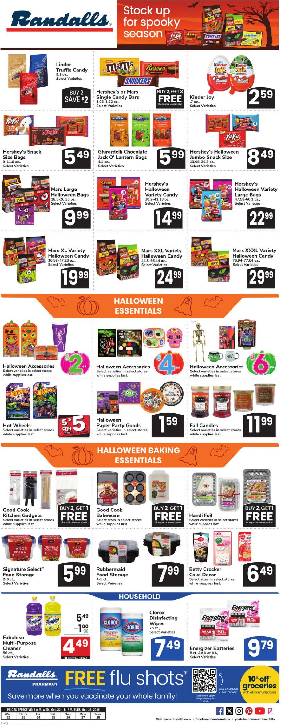 Randalls Weekly Ad Oct 22 – Oct 28, 2025
