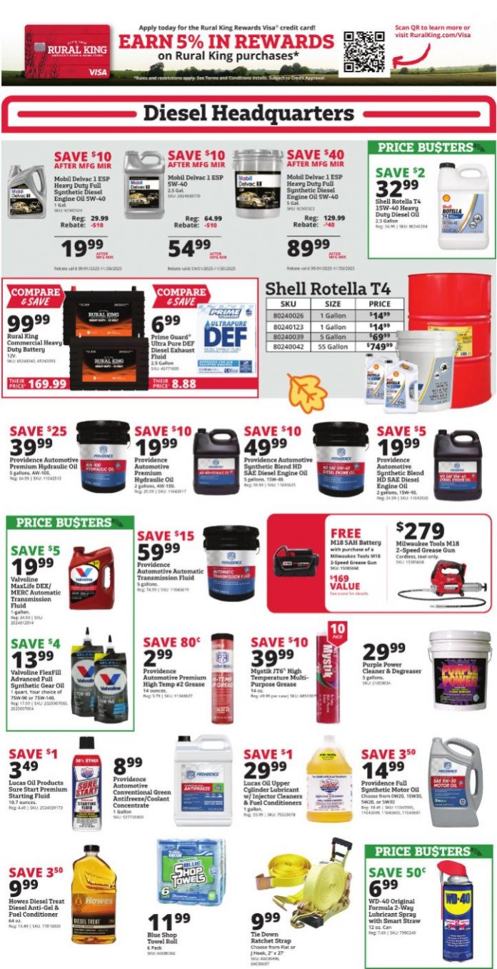 Rural King Weekly Ad Oct 30 – Nov 05, 2025