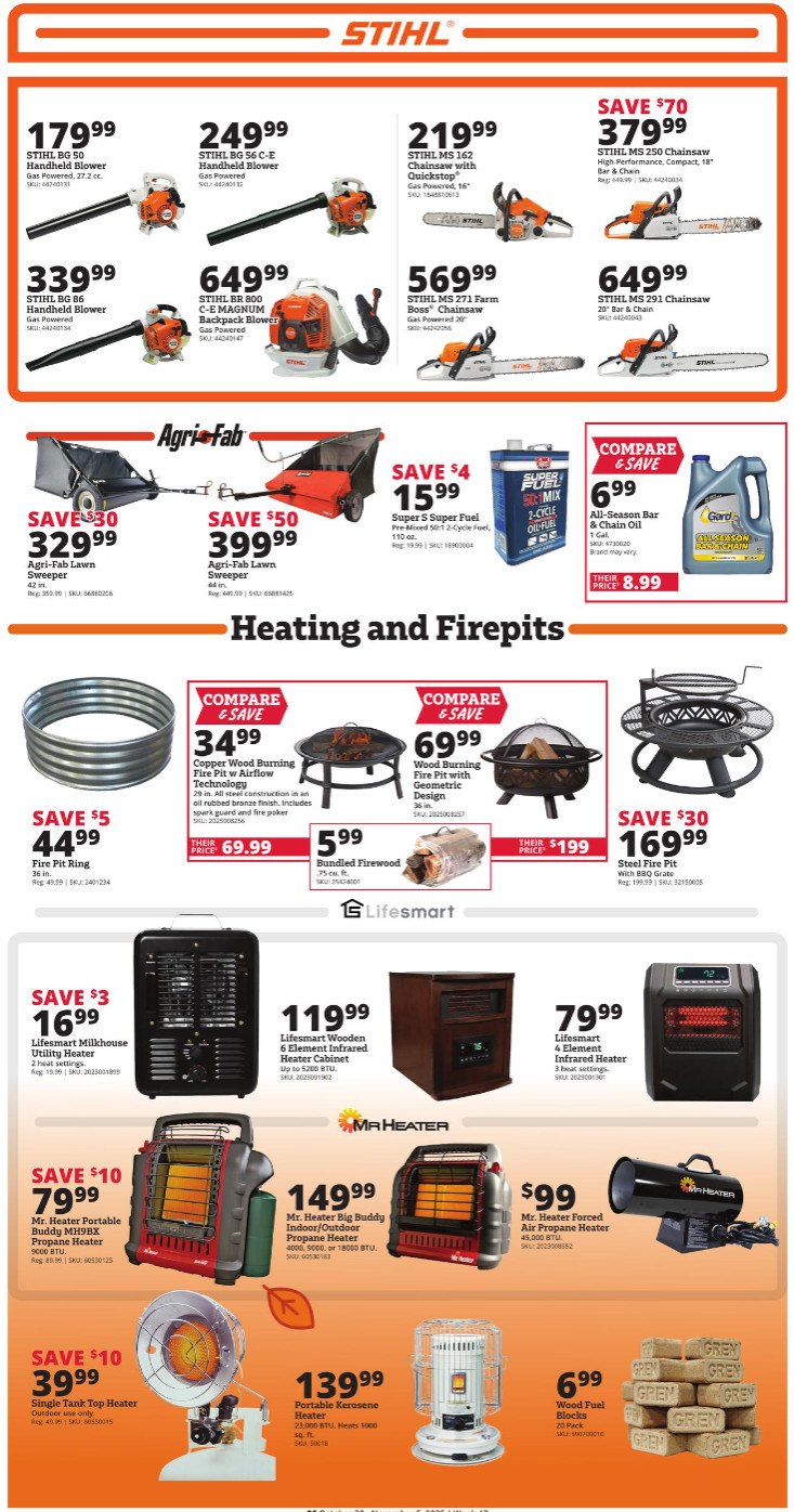 Rural King Weekly Ad Oct 30 – Nov 05, 2025