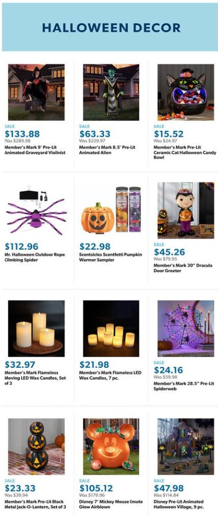 Sam's Club Weekly Ad Oct 23 – Oct 29, 2025 (Halloween Promotion Included)