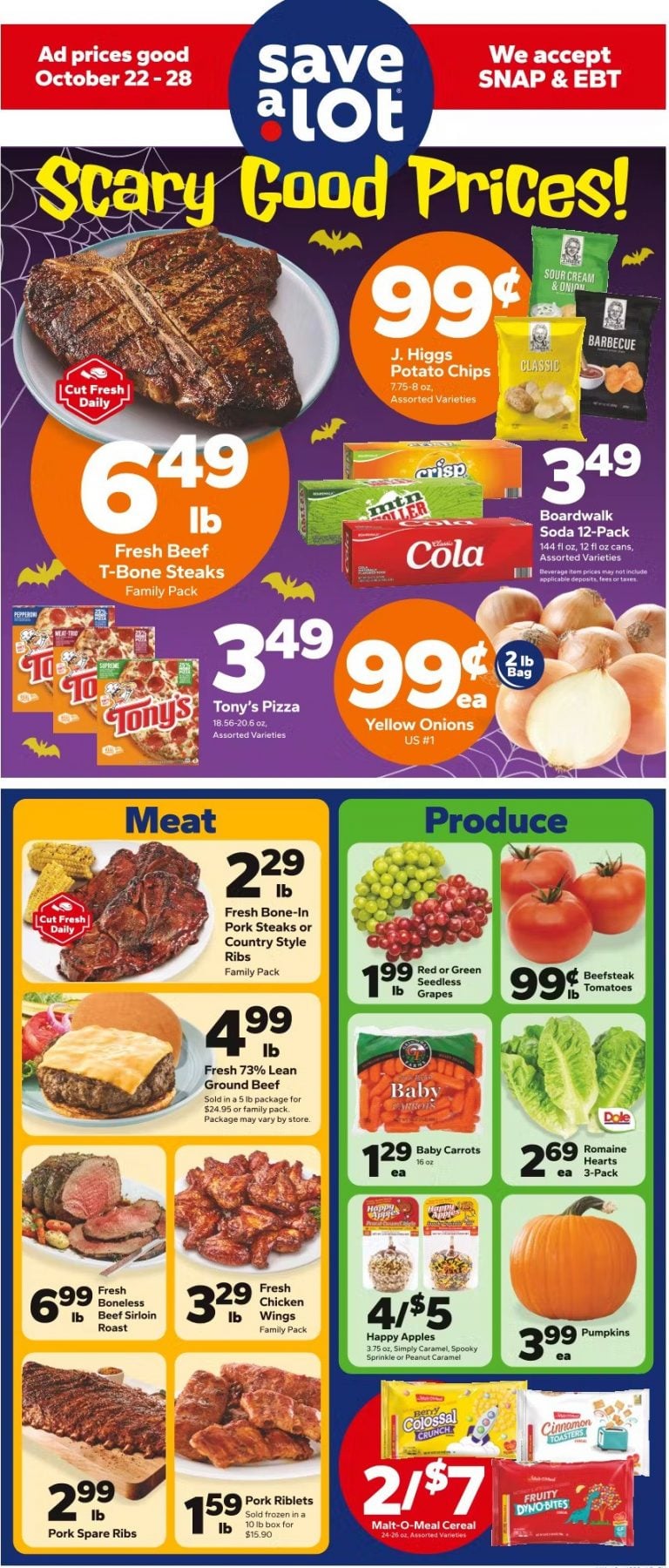 Save A Lot Weekly Ad Oct 22 – Oct 28, 2025 (Halloween Promotion Included)