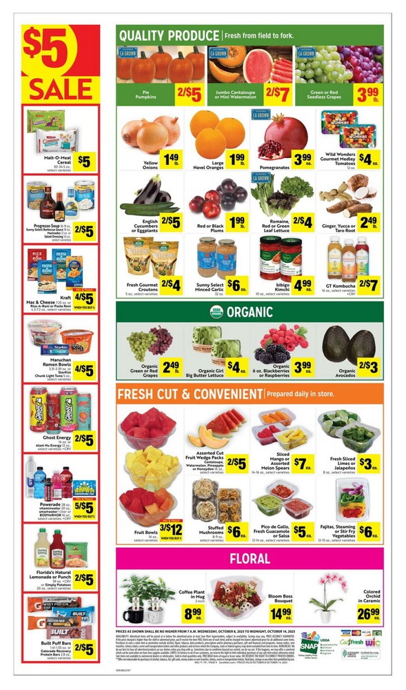 Save Mart Supermarkets Weekly Ad Oct 08 – Oct 14, 2025