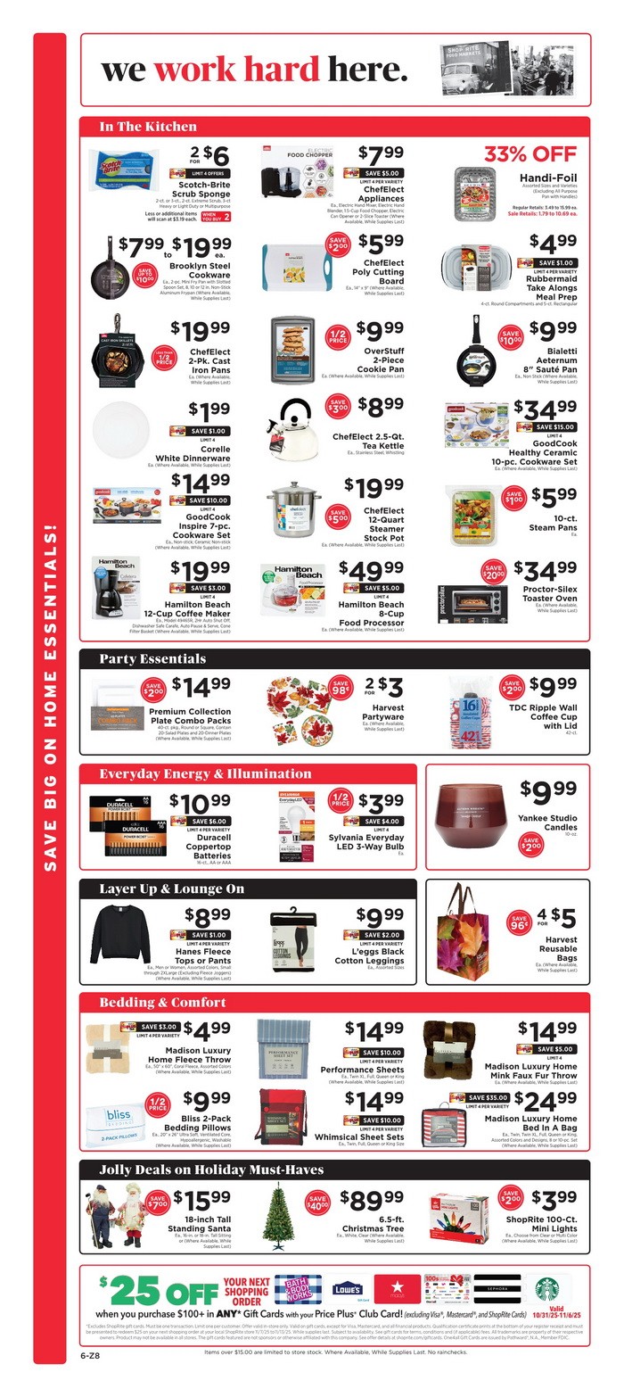 ShopRite Weekly Ad Oct 31 – Nov 06, 2025