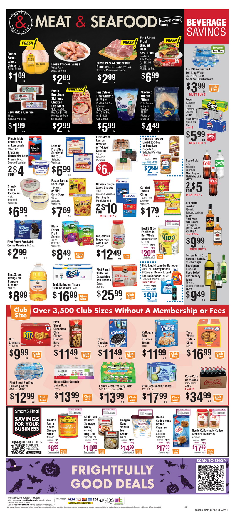 Smart & Final Weekly Ad Oct 08 – Oct 14, 2025