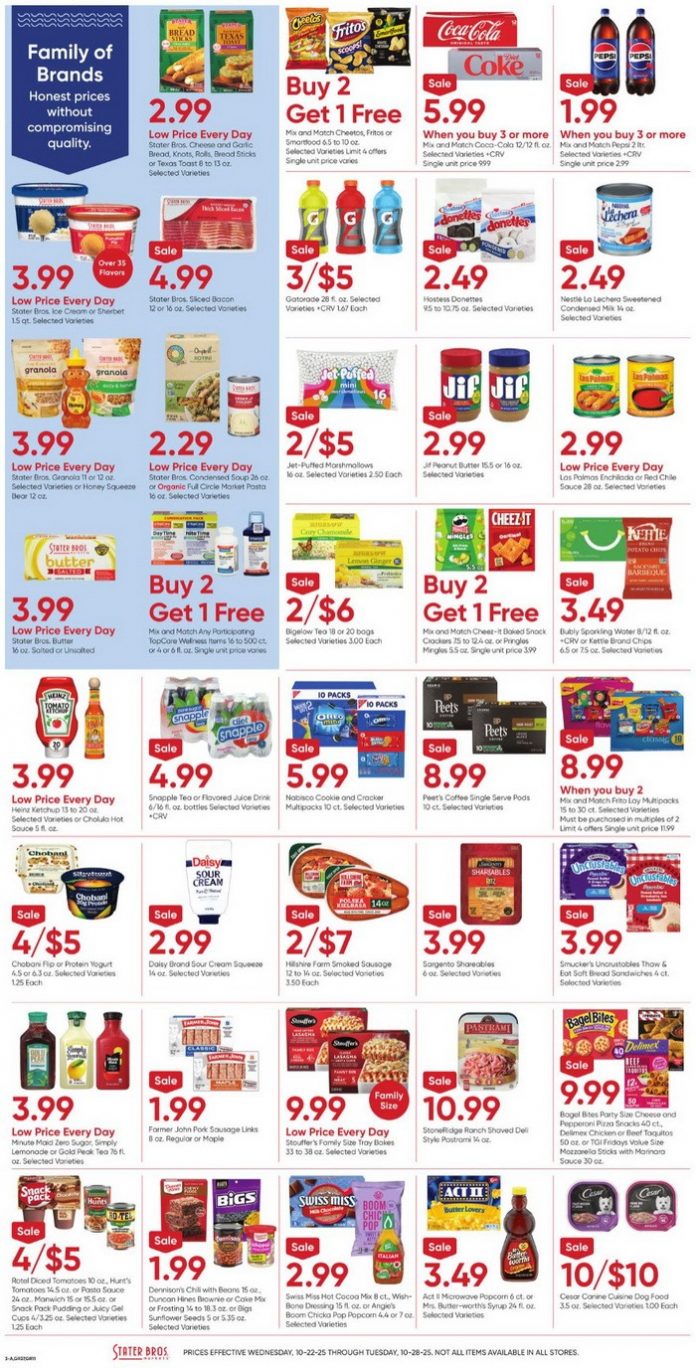 Stater Bros Weekly Ad Oct 22 – Oct 28, 2025 (Halloween Promotion Included)