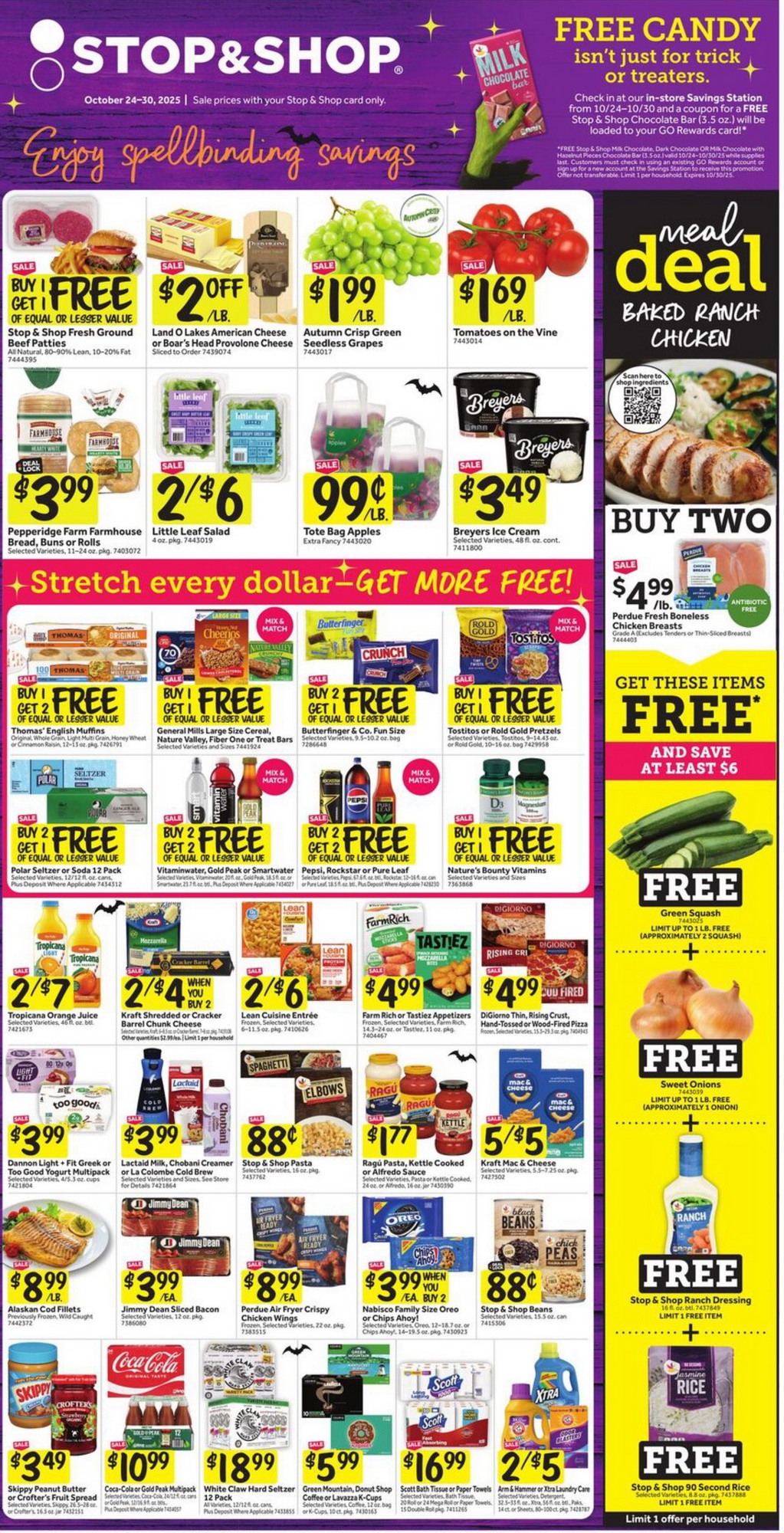 Stop & Shop Weekly Ad Oct 24 – Oct 30, 2025