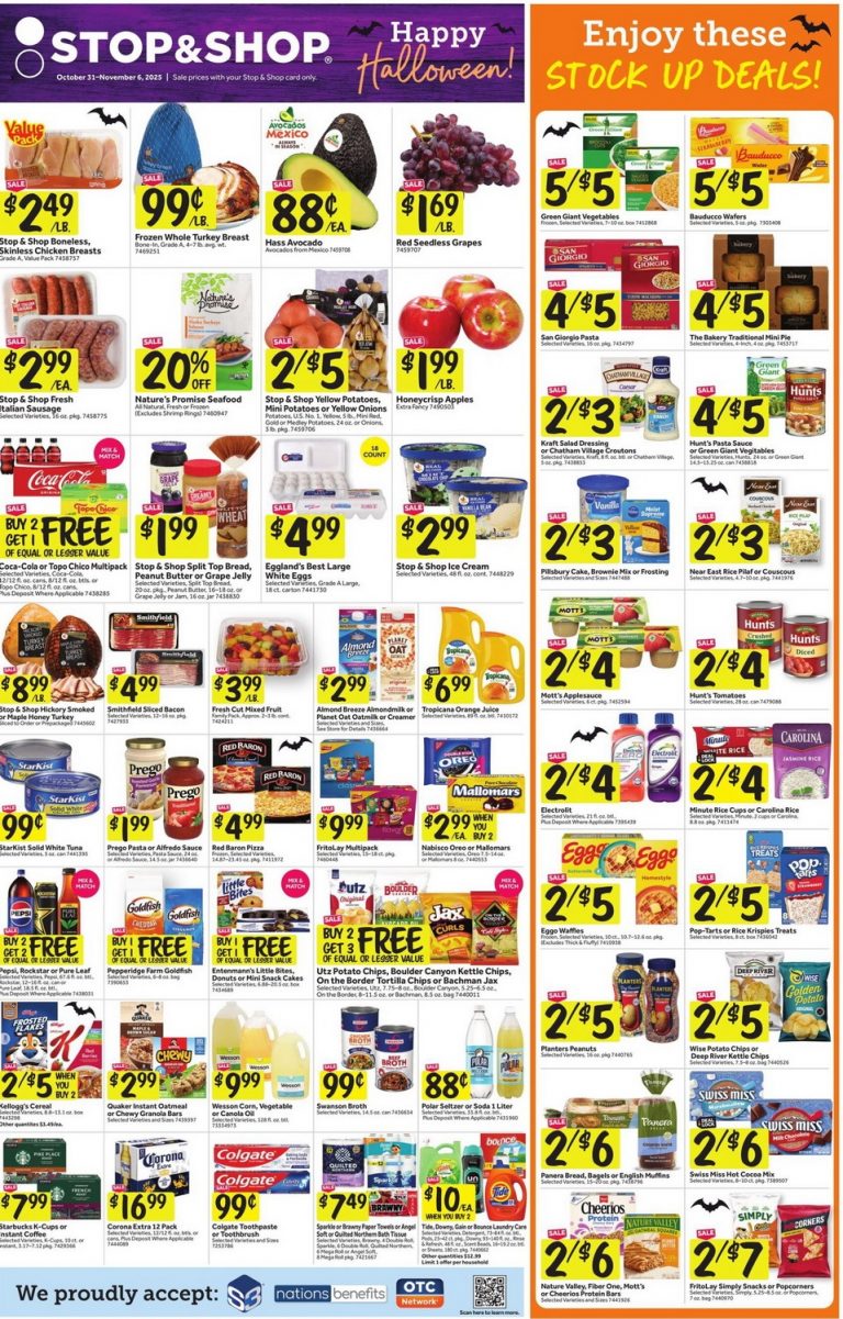 Stop & Shop Weekly Ad Oct 31 – Nov 06, 2025 (Halloween Promotion Included)