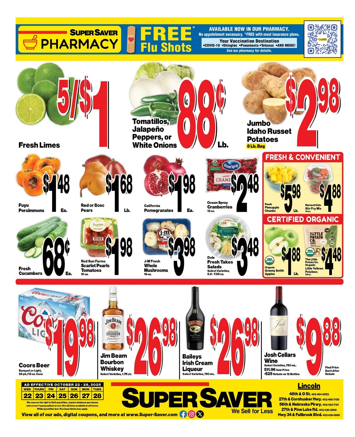 Super Saver Weekly Ad Oct 22 – Oct 28, 2025