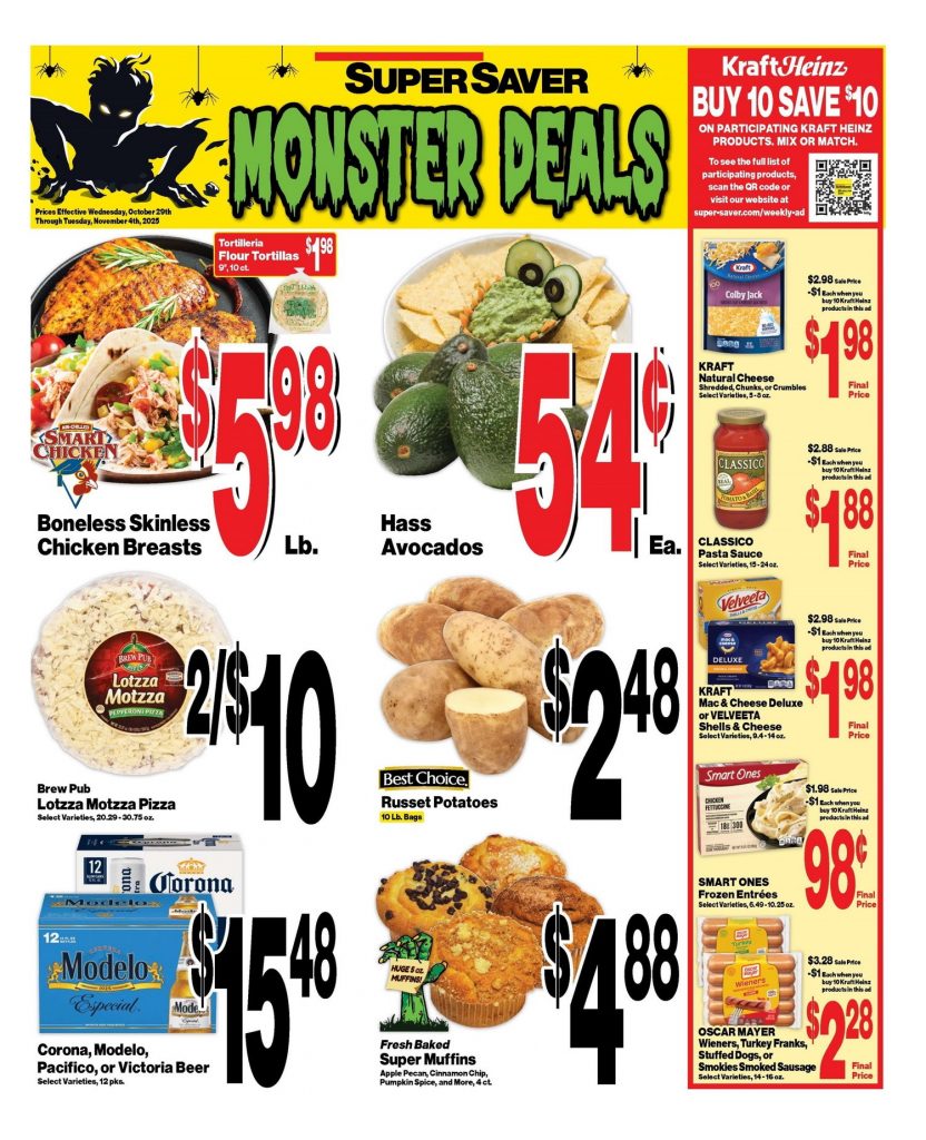 Super Saver Weekly Ad Oct 29 – Nov 04, 2025