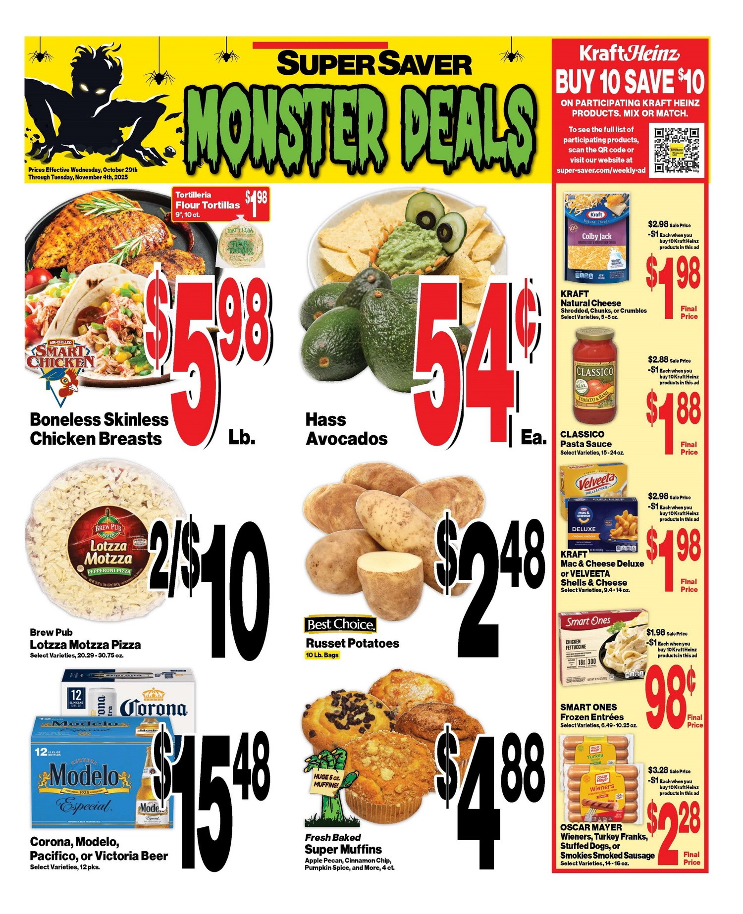 Super Saver Weekly Ad Oct 29 – Nov 04, 2025