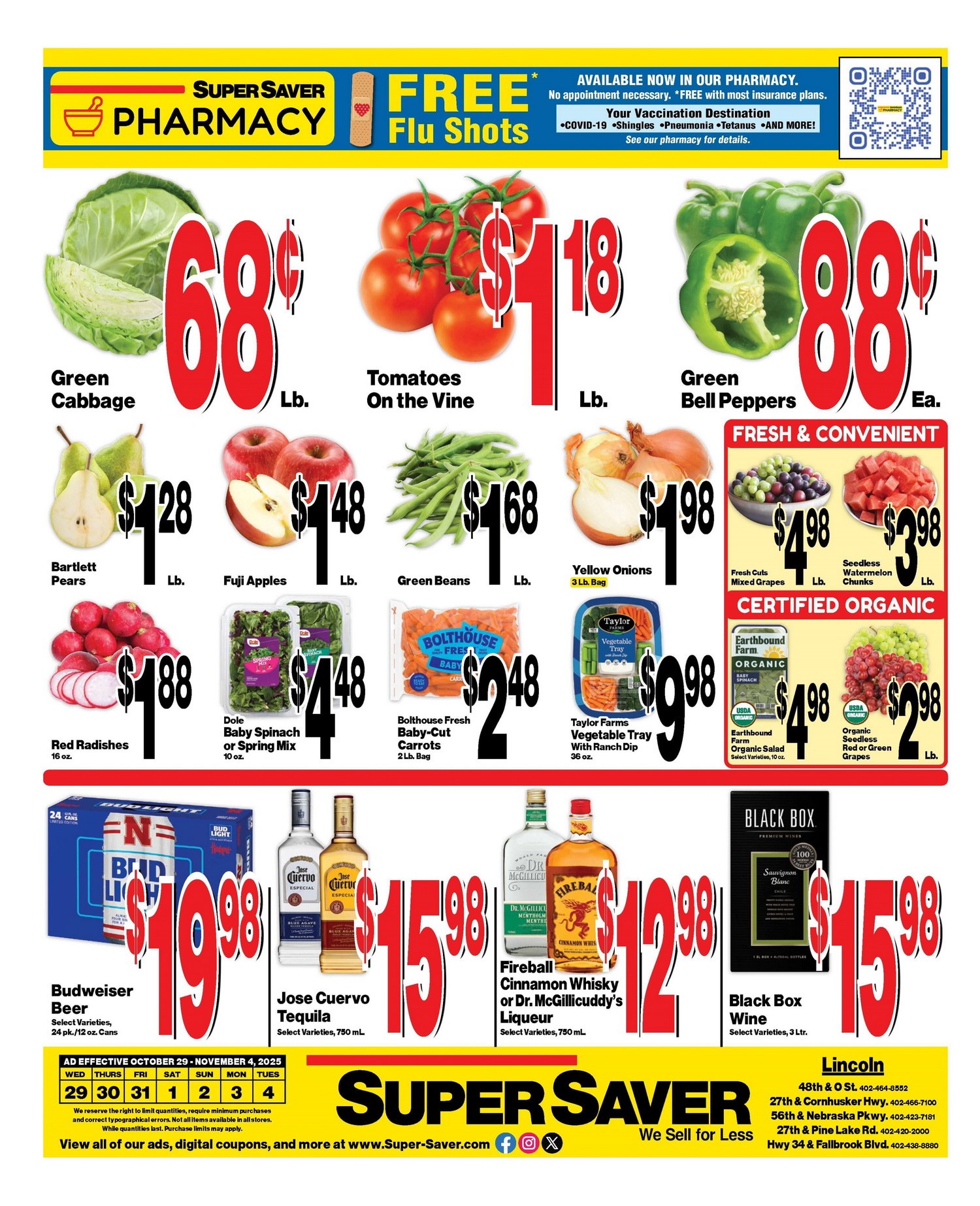 Super Saver Weekly Ad Oct 29 – Nov 04, 2025