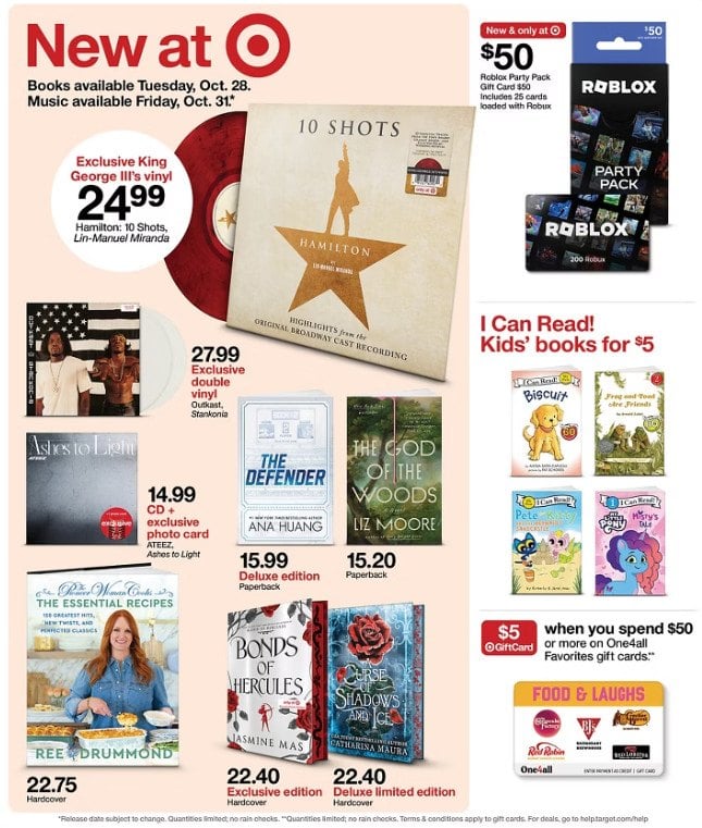 Target Weekly Ad Oct 26 – Nov 01, 2025 (Halloween Promotion Included)
