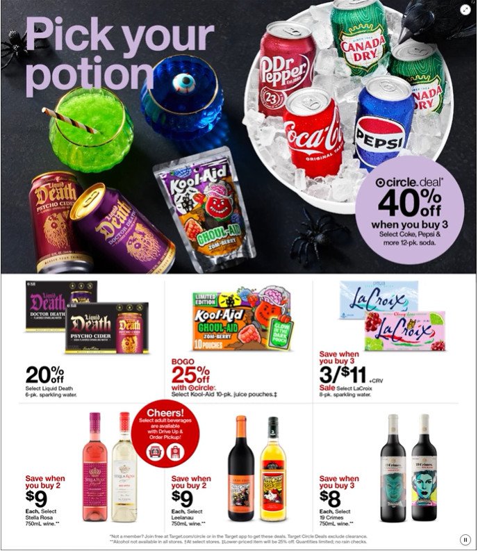 Target Weekly Ad Oct 26 – Nov 01, 2025 (Halloween Promotion Included)