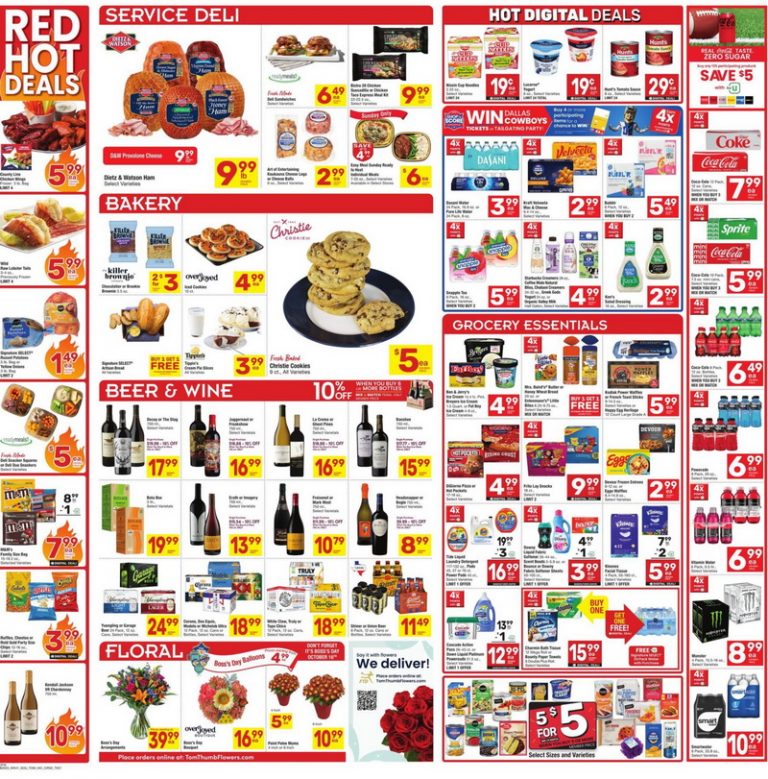 Tom Thumb Weekly Ad Oct 08 – Oct 14, 2025