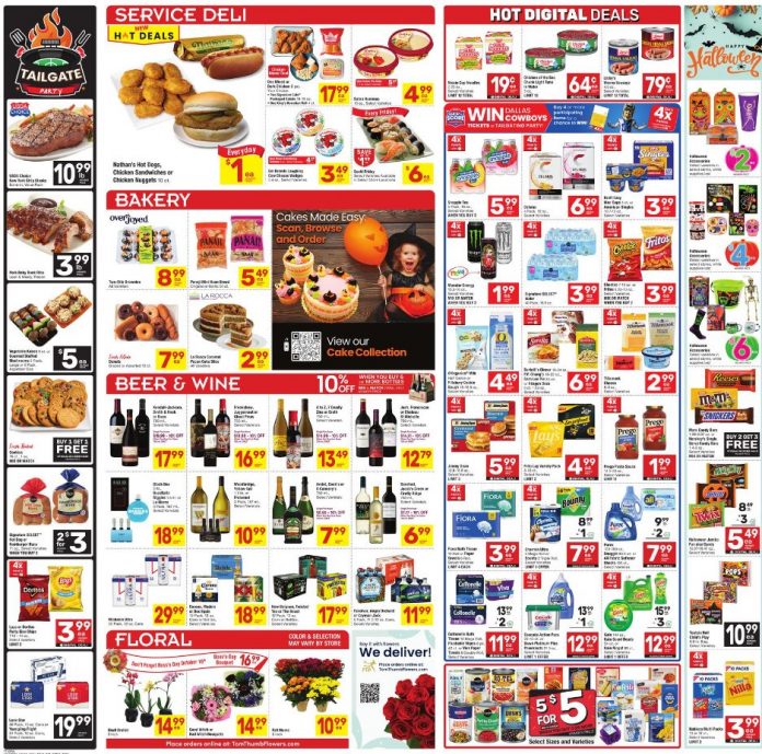 Tom Thumb Weekly Ad Oct 15 – Oct 21, 2025 (Halloween Promotion Included)