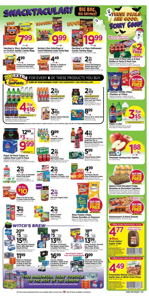 Tops Weekly Ad Oct 26 – Nov 01, 2025 (Halloween Promotion Included)
