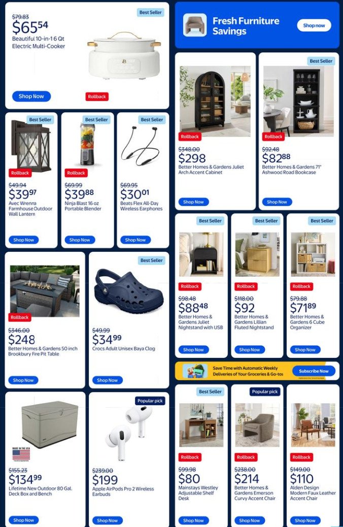 Walmart Weekly Ad Oct 28 – Nov 04, 2025