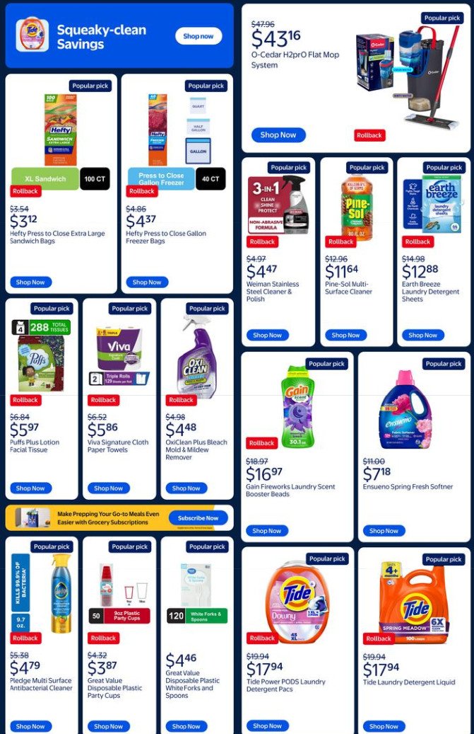 Walmart Weekly Ad Oct 28 – Nov 04, 2025