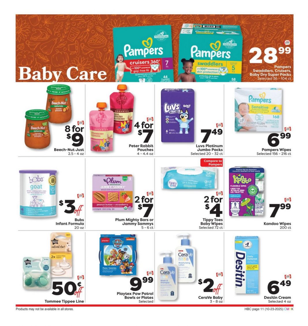 Weis Markets Weekly Ad Oct 30 – Nov 05, 2025