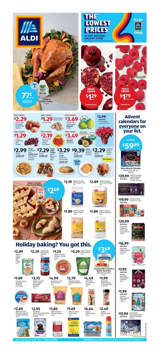 ALDI Weekly Ad Nov 05 – Nov 11, 2025