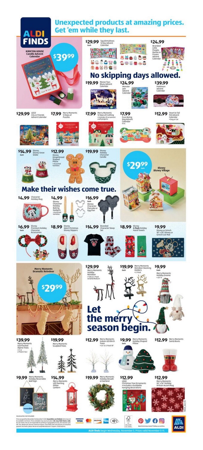 ALDI Weekly Ad Nov 05 – Nov 11, 2025