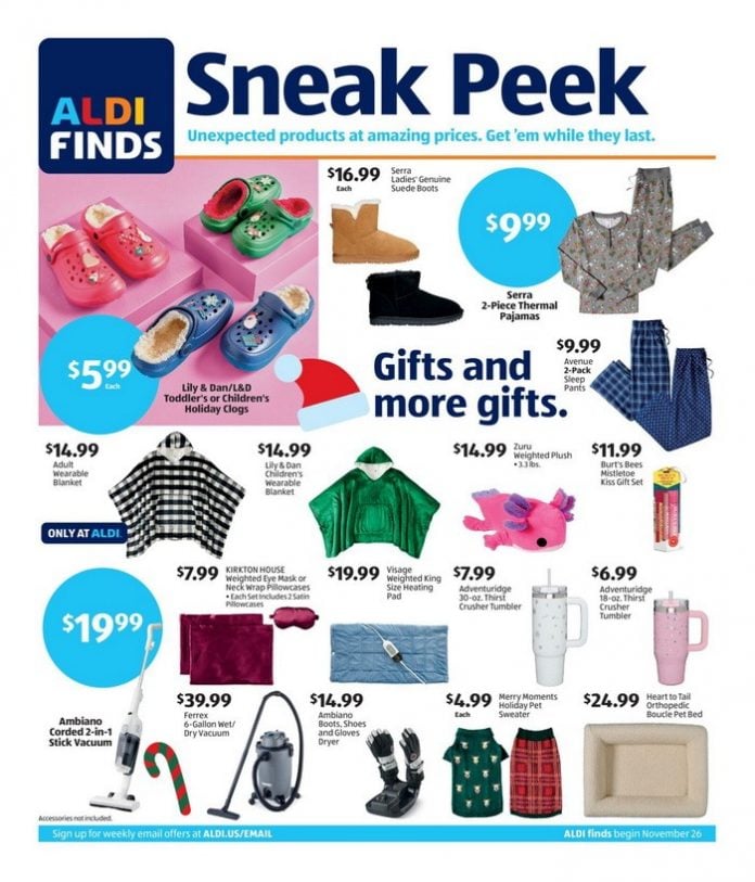 ALDI In-Store Ad Sneak Peek Nov 26 – Dec 02, 2025