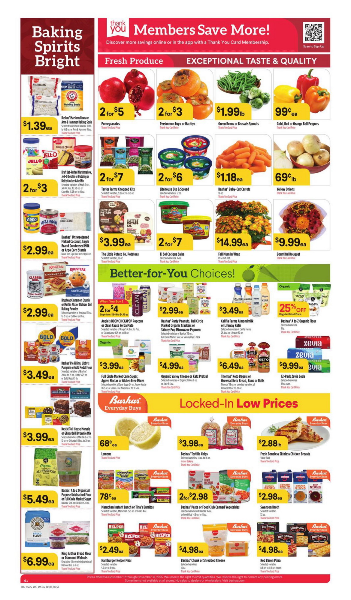 Bashas Weekly Ad Nov 12 – Nov 18, 2025