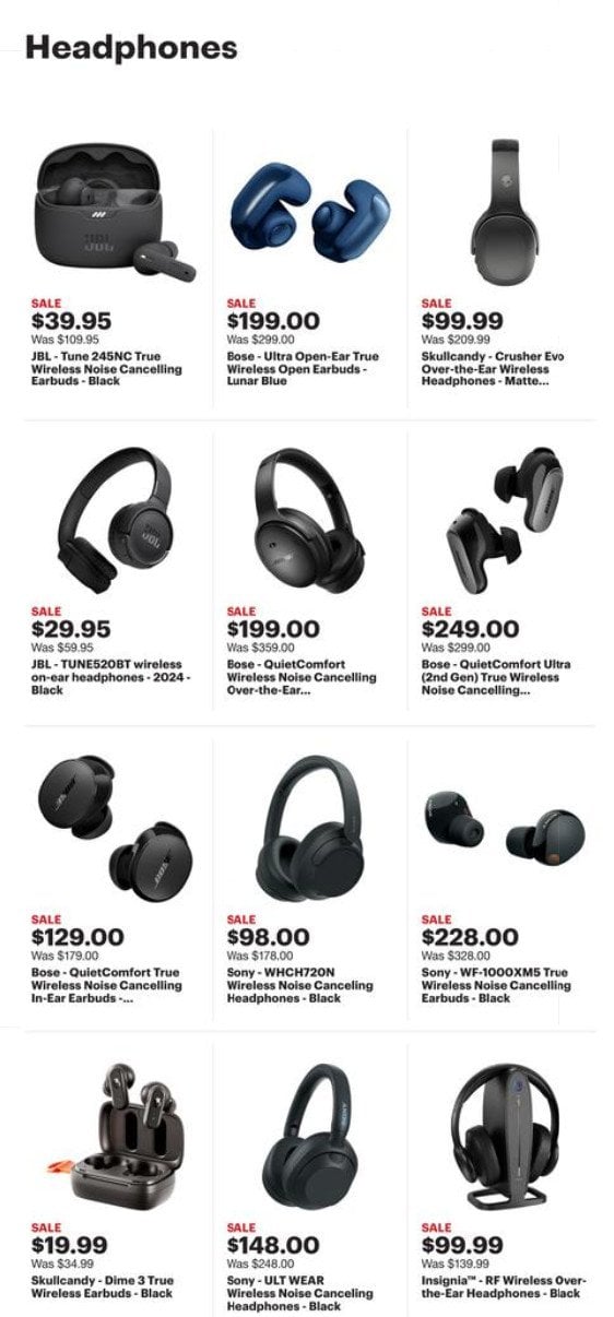 Best Buy Weekly Ad Nov 19 – Nov 25, 2025 (Black Friday Promotion Included)