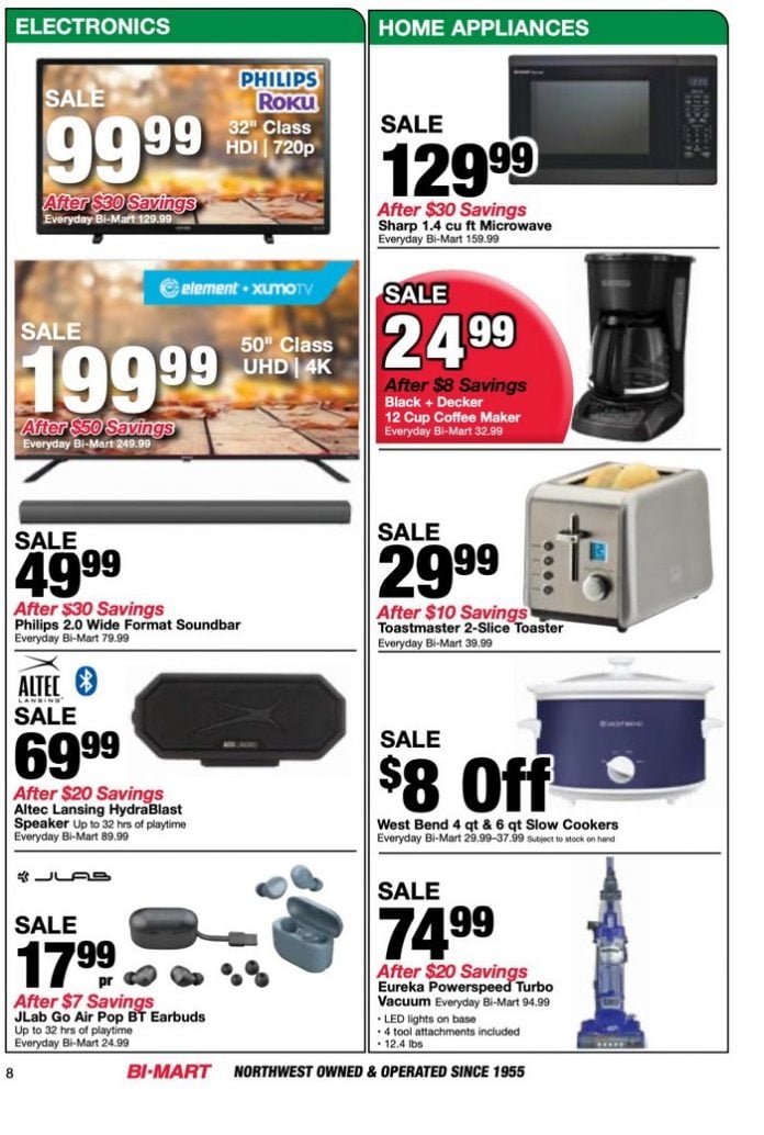 Bi-Mart Weekly Ad Nov 11 – Nov 24, 2025 (Thanksgiving Promotion Included)