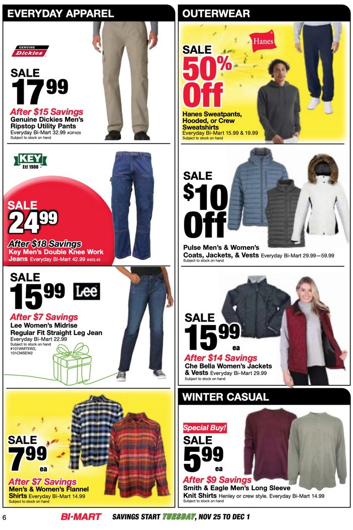 Bi-Mart Black Friday Deals Nov 25 – Dec 01, 2025