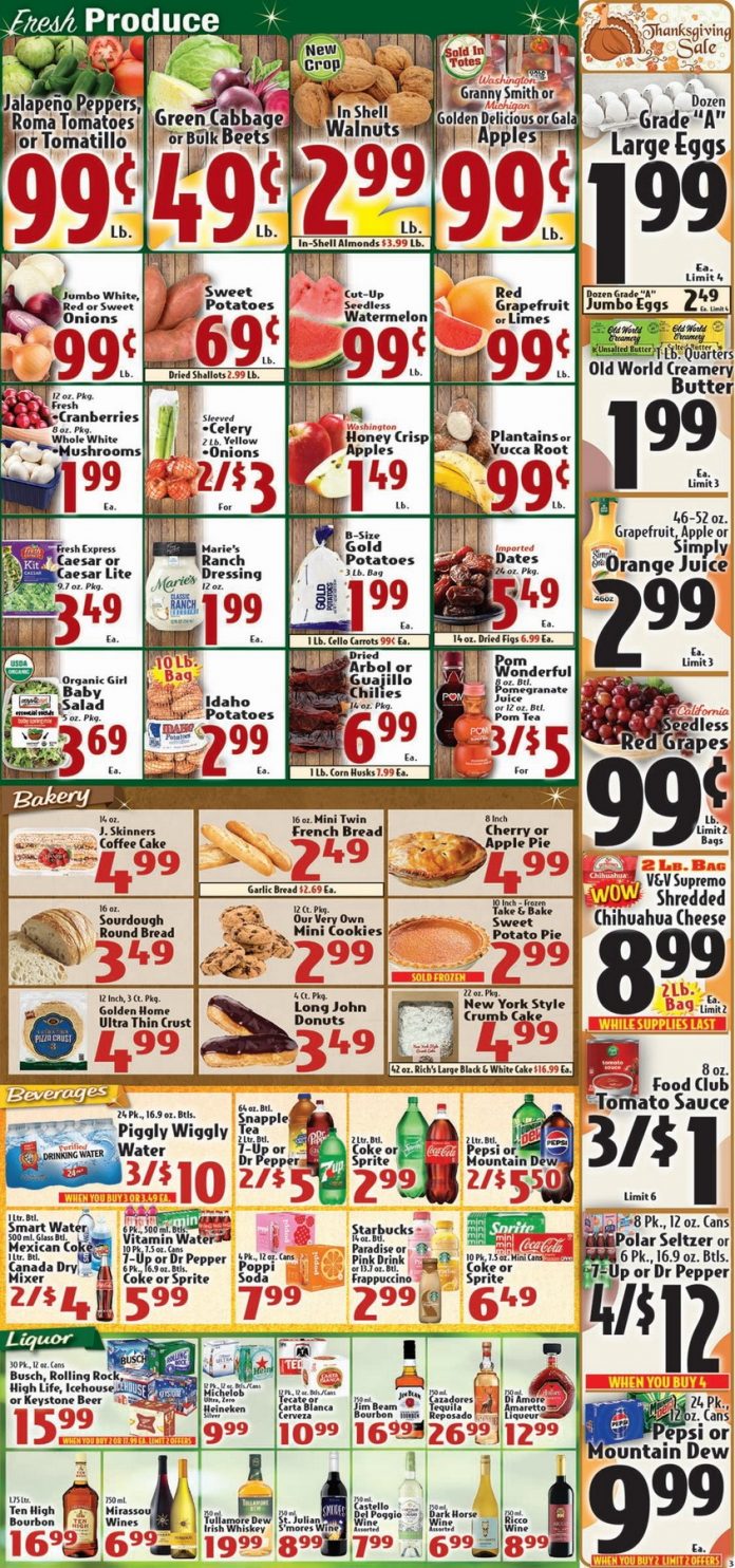Butera Weekly Ad Nov 12 – Nov 18, 2025 (Thanksgiving Promotion Included)
