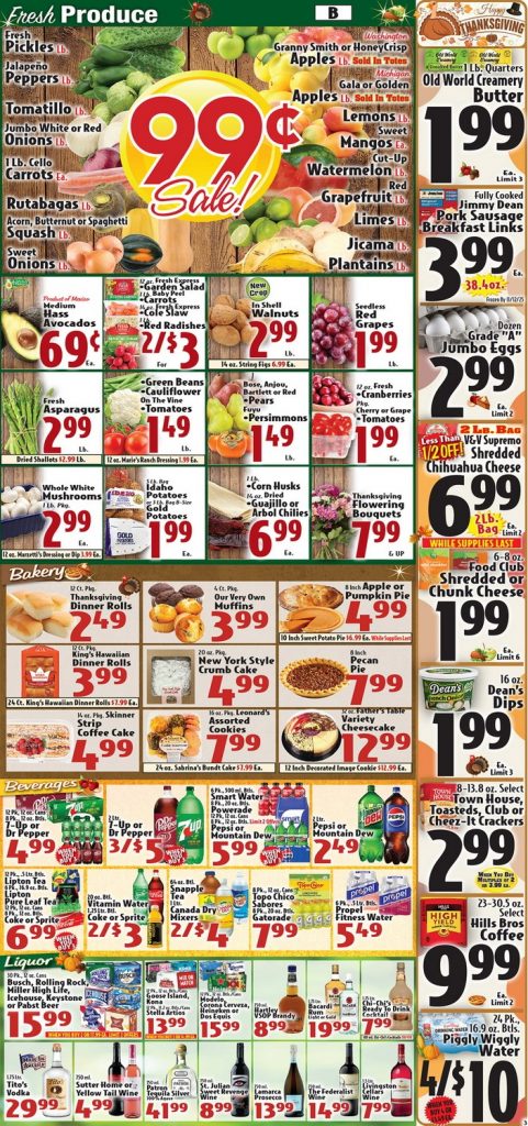 Butera Weekly Ad Nov 19 – Nov 27, 2025 (Thanksgiving Promotion Included)