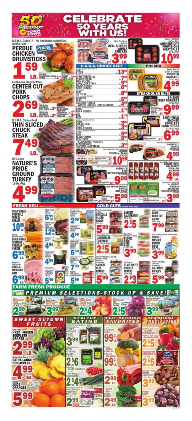C-Town Weekly Ad Nov 07 – Nov 13, 2025 (Thanksgiving Promotion Included)