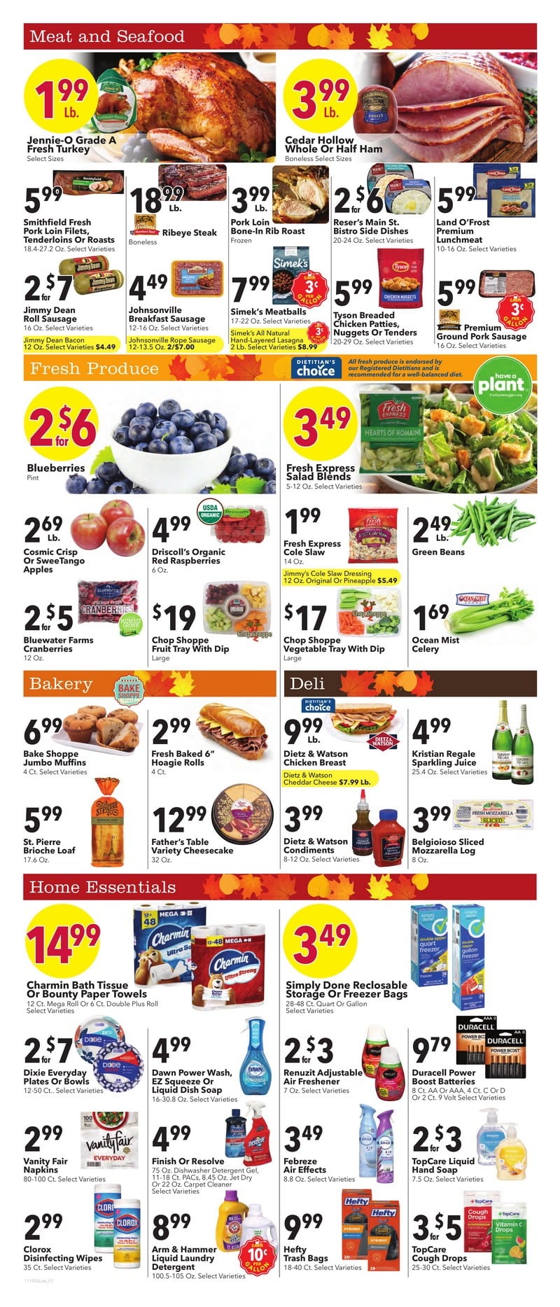Coborn's Weekly Ad Nov 19 – Nov 27, 2025 (Thanksgiving Promotion Included)