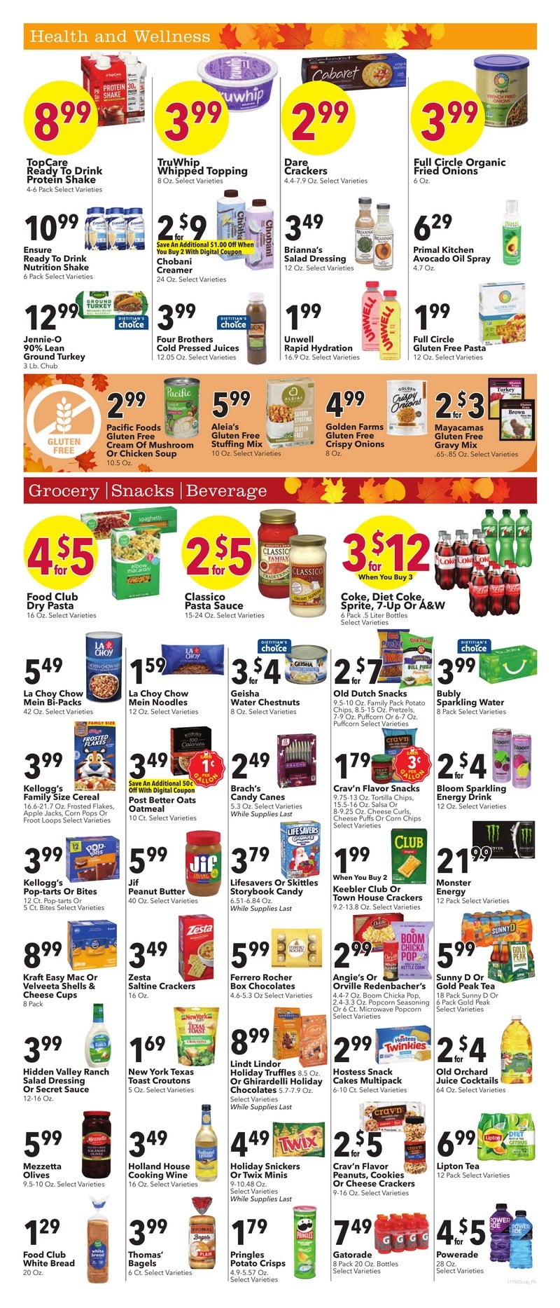 Coborn's Weekly Ad Nov 19 – Nov 27, 2025 (Thanksgiving Promotion Included)