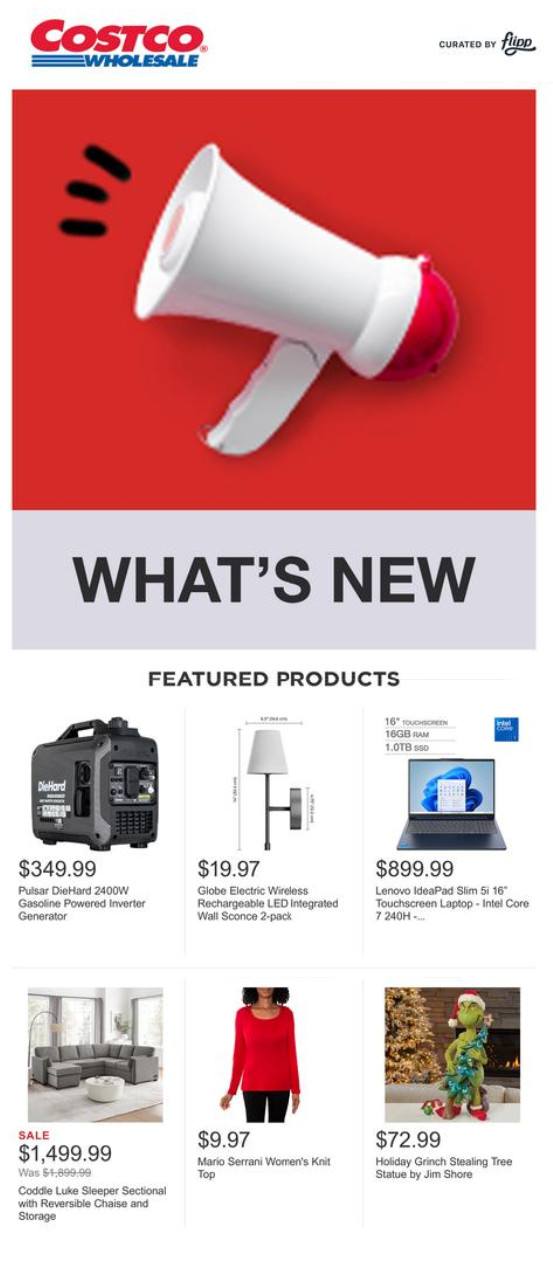 Costco Weekly Ad Nov 03 – Nov 09, 2025