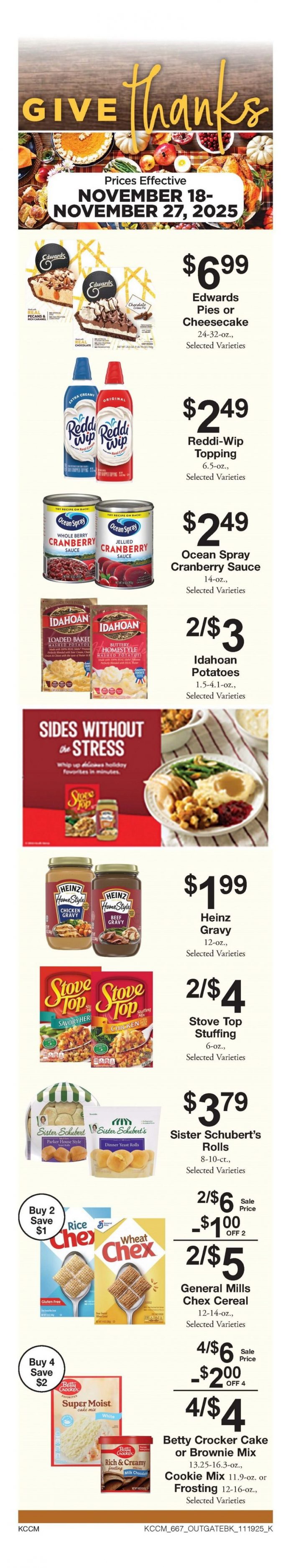 Country Mart Weekly Ad Nov 18 – Nov 27, 2025 (Thanksgiving Promotion ...