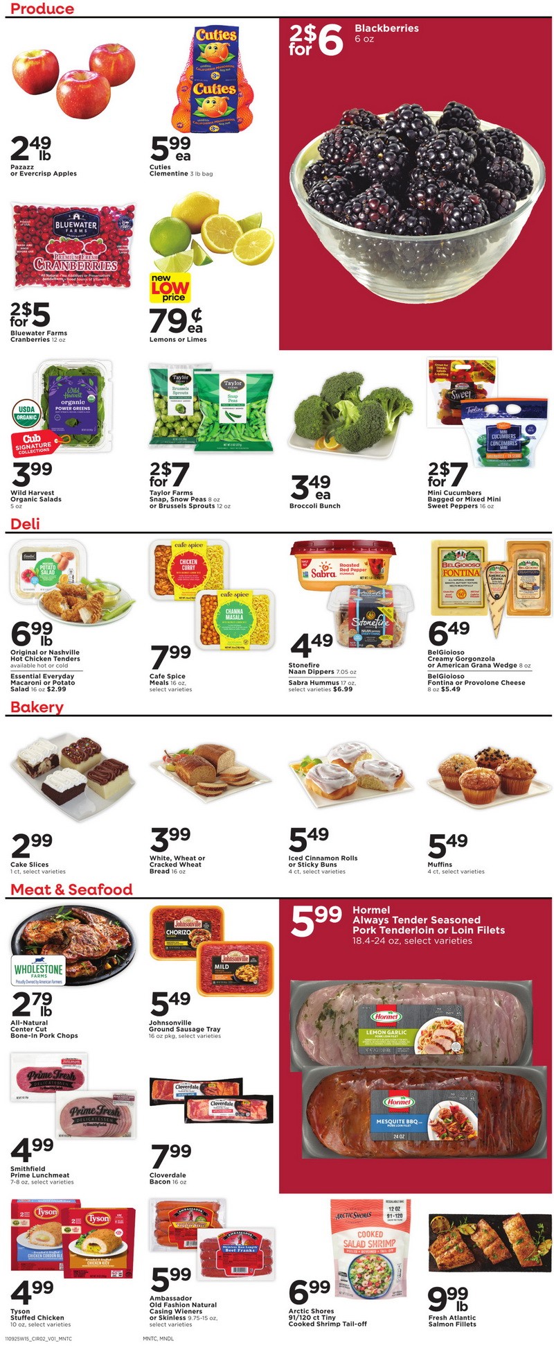 Cub Foods Weekly Ad Nov 09 – Nov 15, 2025 (Thanksgiving Promotion Included)