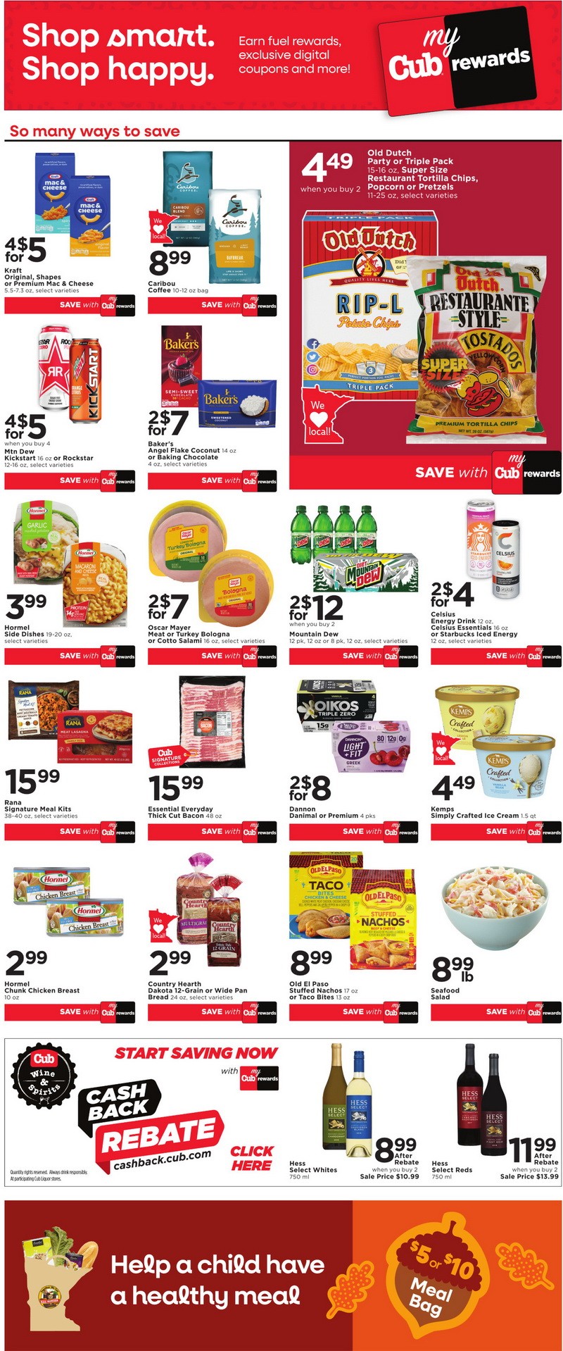 Cub Foods Weekly Ad Nov 09 – Nov 15, 2025 (Thanksgiving Promotion Included)