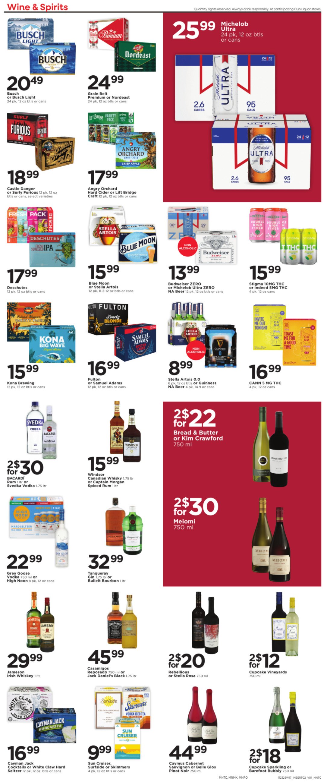 Cub Foods Weekly Ad Nov 23 – Nov 29, 2025 (Thanksgiving Promotion Included)