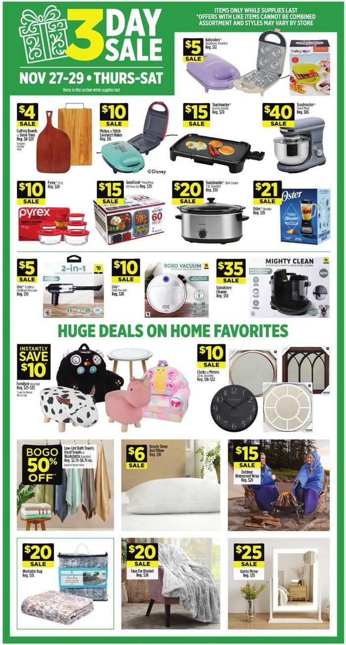 Dollar General Weekly Ad Nov 23 – Nov 29, 2025