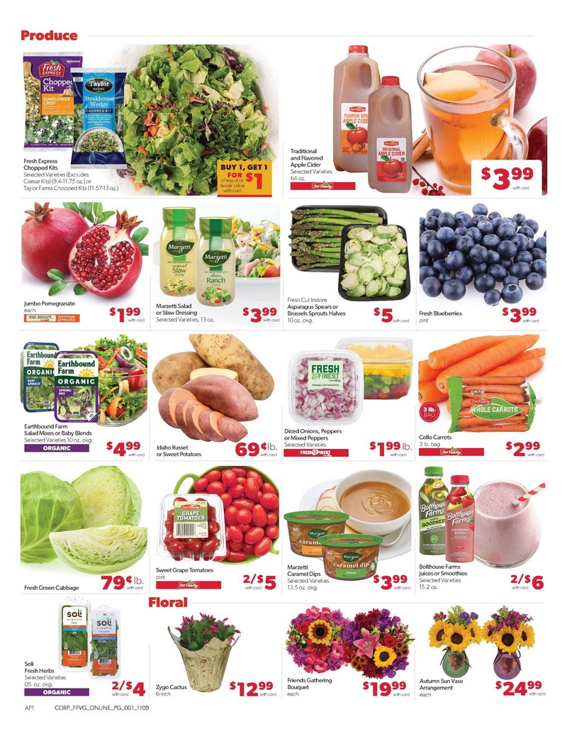 Family Fare Weekly Ad Nov 09 – Nov 15, 2025 (Thanksgiving Promotion ...